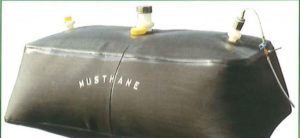 Grout bags for the manufacture of a bridge - Musthane