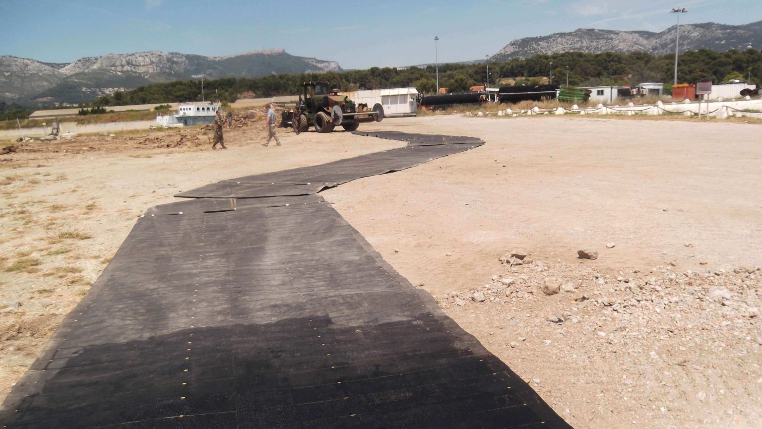 Temporary access roads - Musthane
