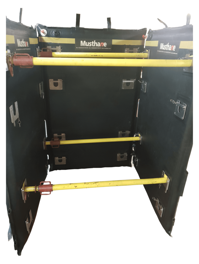 Inflatable trench shoring - Musthane